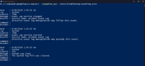 DeepBlueCli – PowerShell-Based Threat Hunting – SMEnode